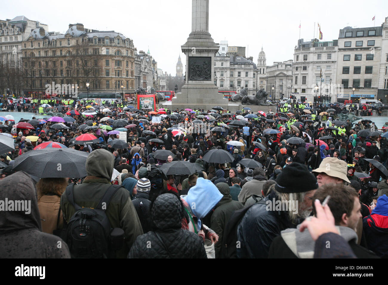 A protest against margaret thatcher hi-res stock photography and images ...