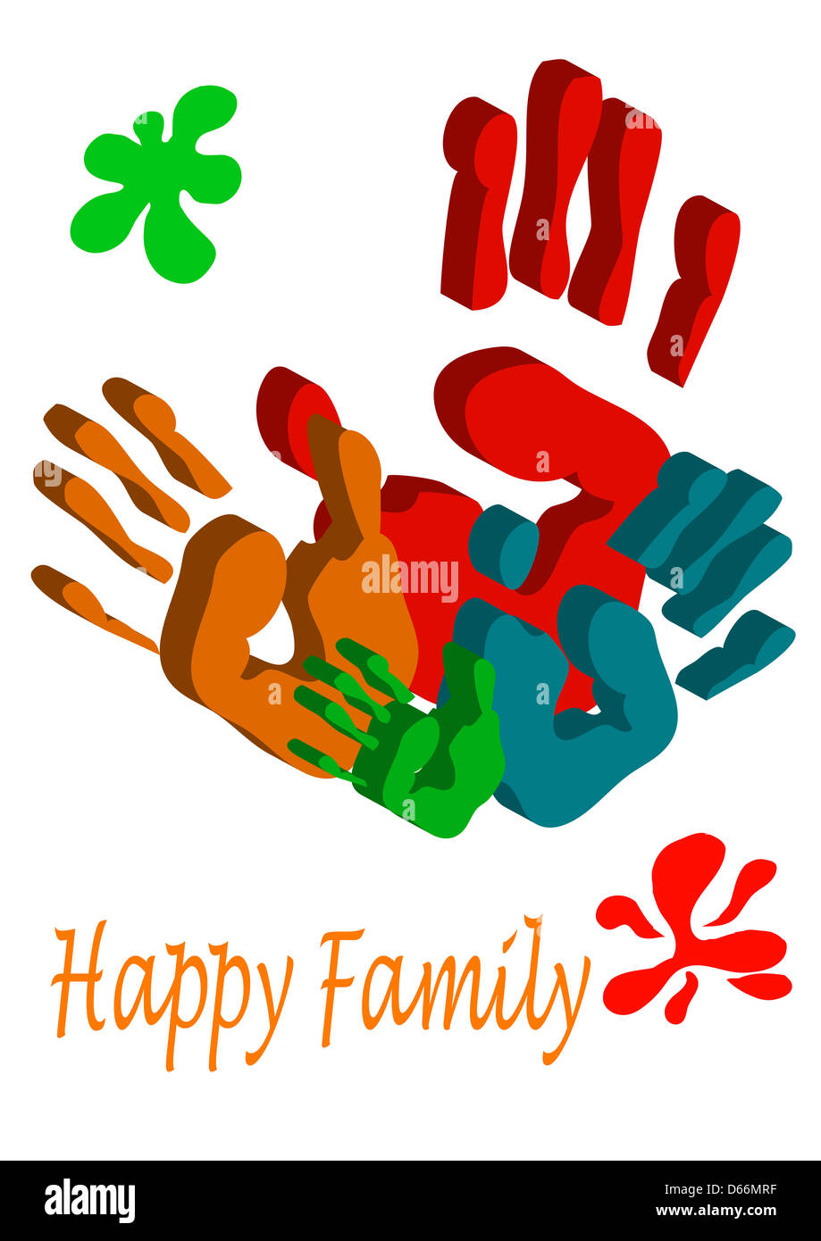 Palms family Cut Out Stock Images & Pictures - Alamy