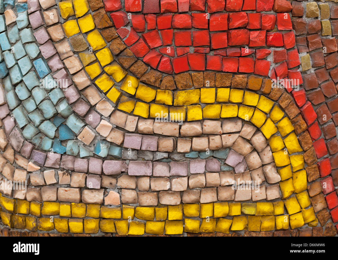 Stone color mosaic Stock Photo - Alamy