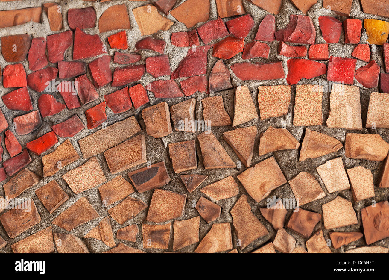 Red mosaic close up hi-res stock photography and images - Alamy