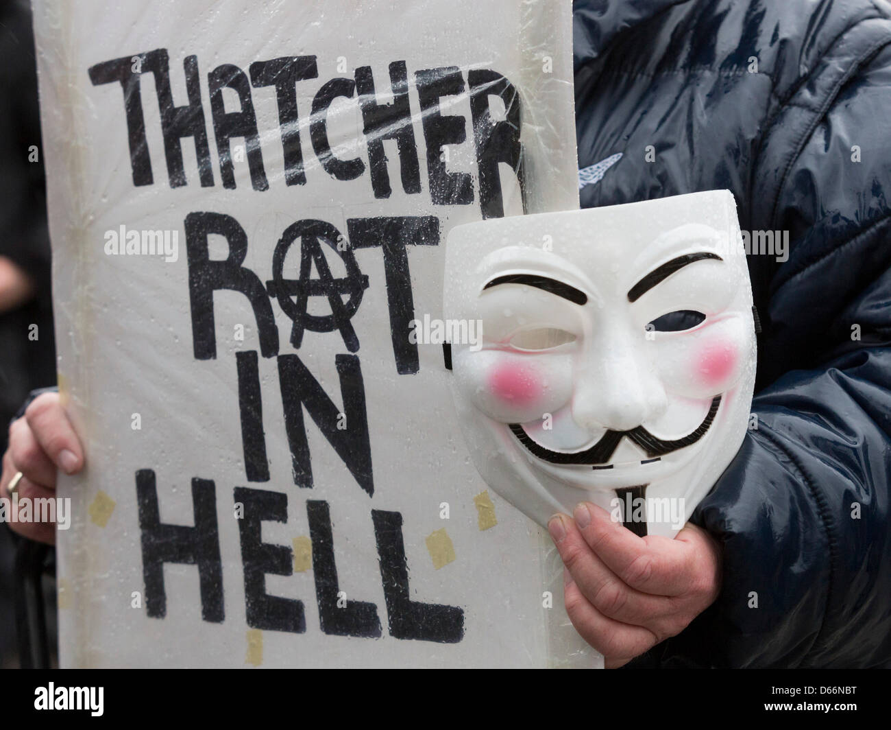 Maggie thatcher mask hi-res stock photography and images - Alamy