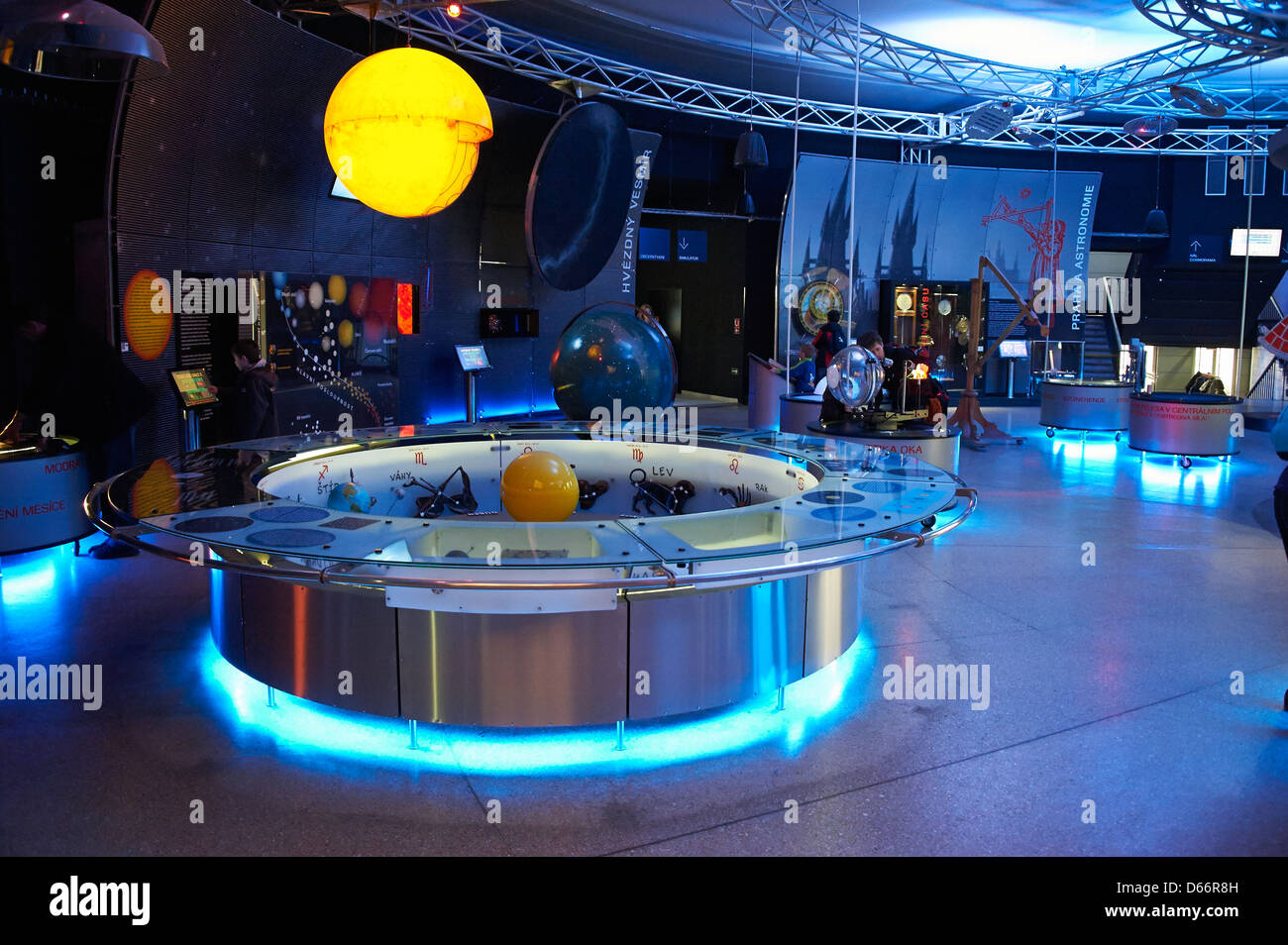 Planetarium Observatory, Stromovka park, Holesovice, Prague, Czech ...