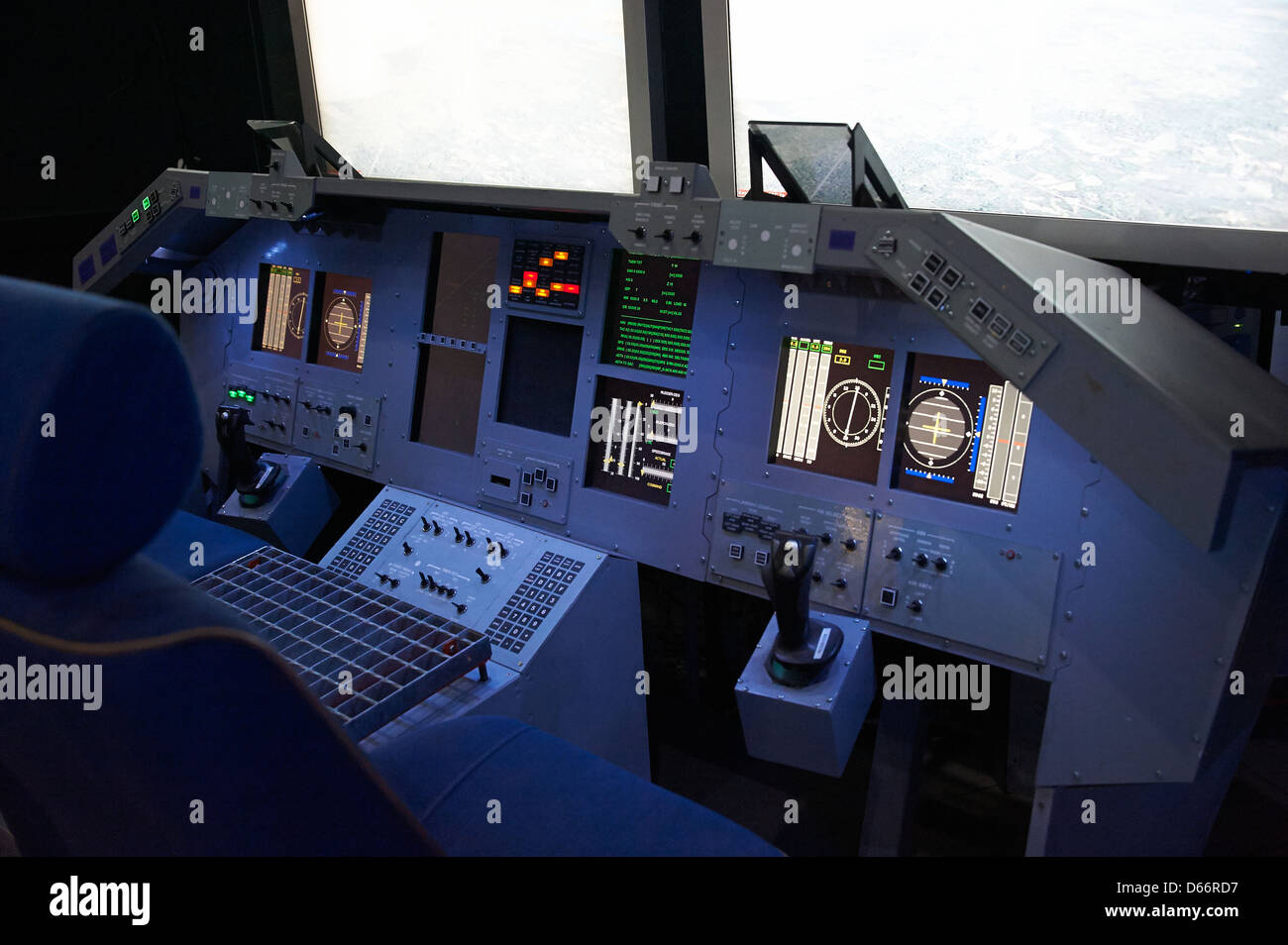 Inside Nasa Flight Simulator
