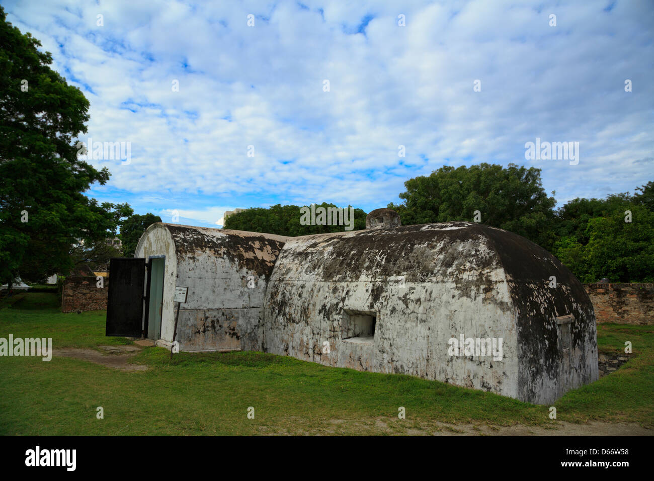Fort Cornwallis gunpowder magazine, George Town, Penang, Malaysia Stock ...