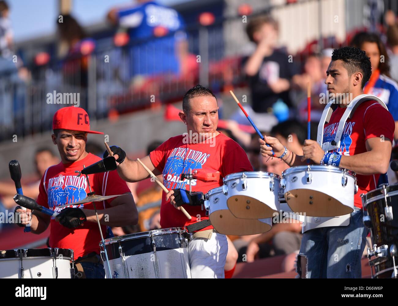 April 13, 2013 - Frisco, TX, U.S - April 13, 2013: FC Dallas fans ...