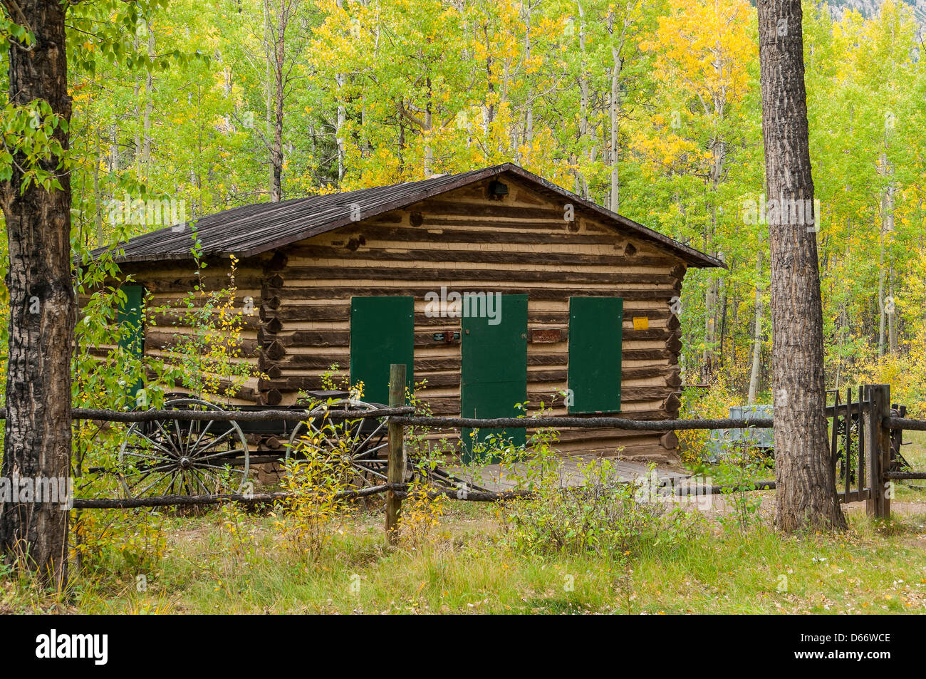 Rocky Mountain Ghost Town High Resolution Stock Photography and Images ...