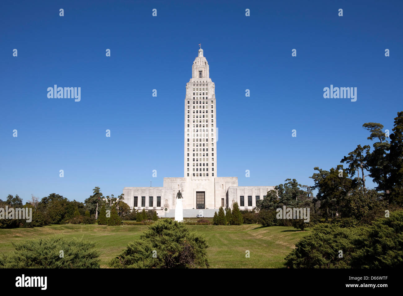 A view of the exterior of the Louisiana House of Representatives in ...