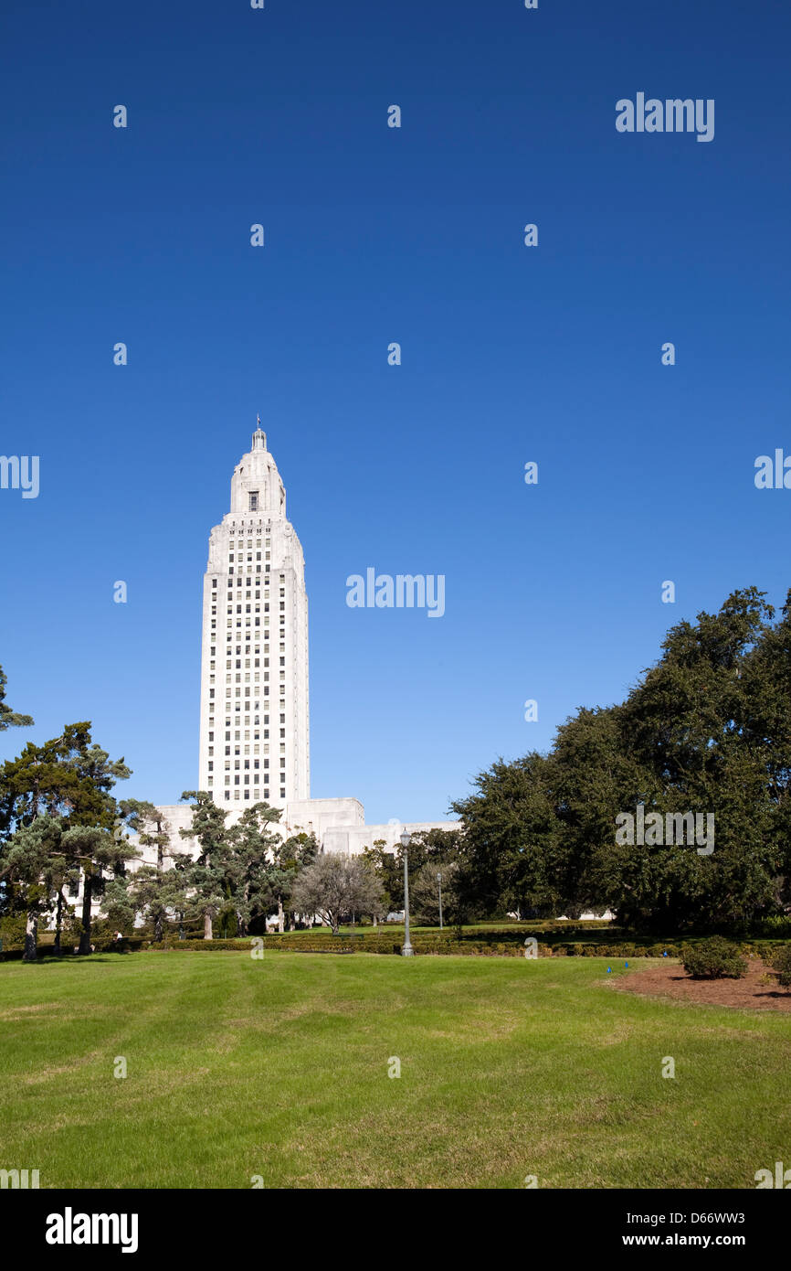 A view of the exterior of the Louisiana House of Representatives in ...