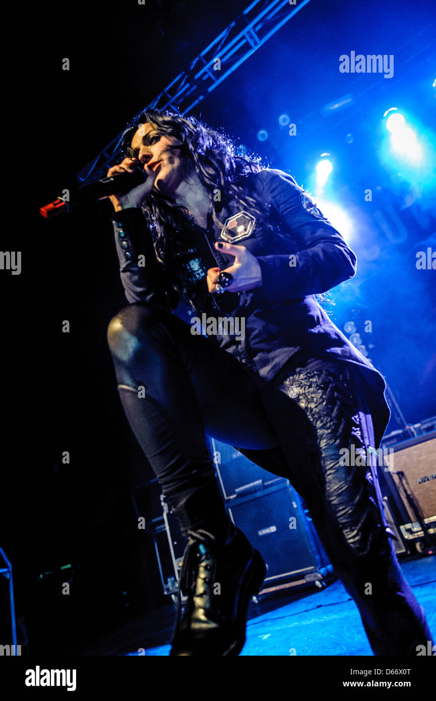 Lacuna coil on stage hi-res stock photography and images - Alamy