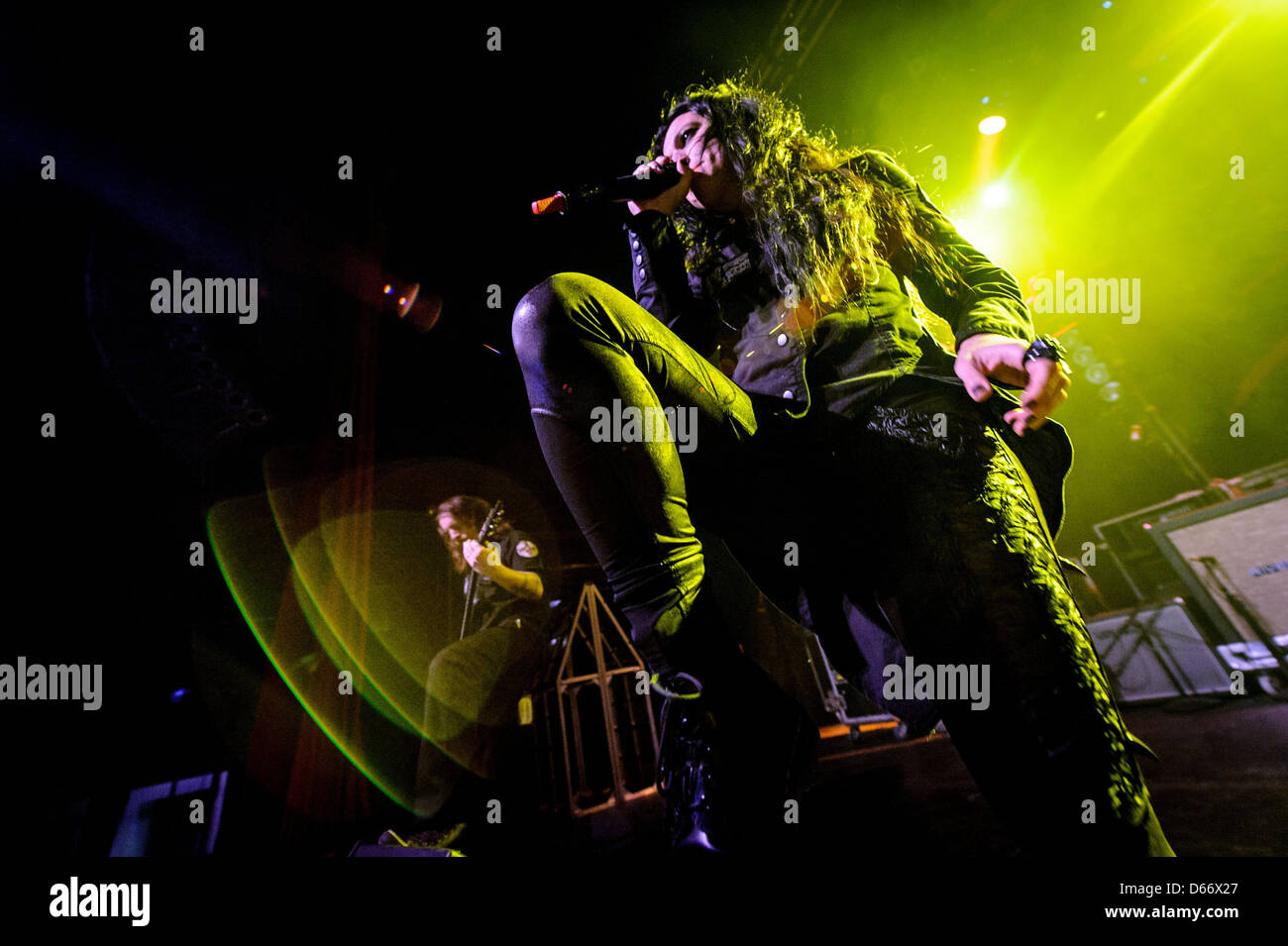 Lacuna coil guitarist hi-res stock photography and images - Alamy