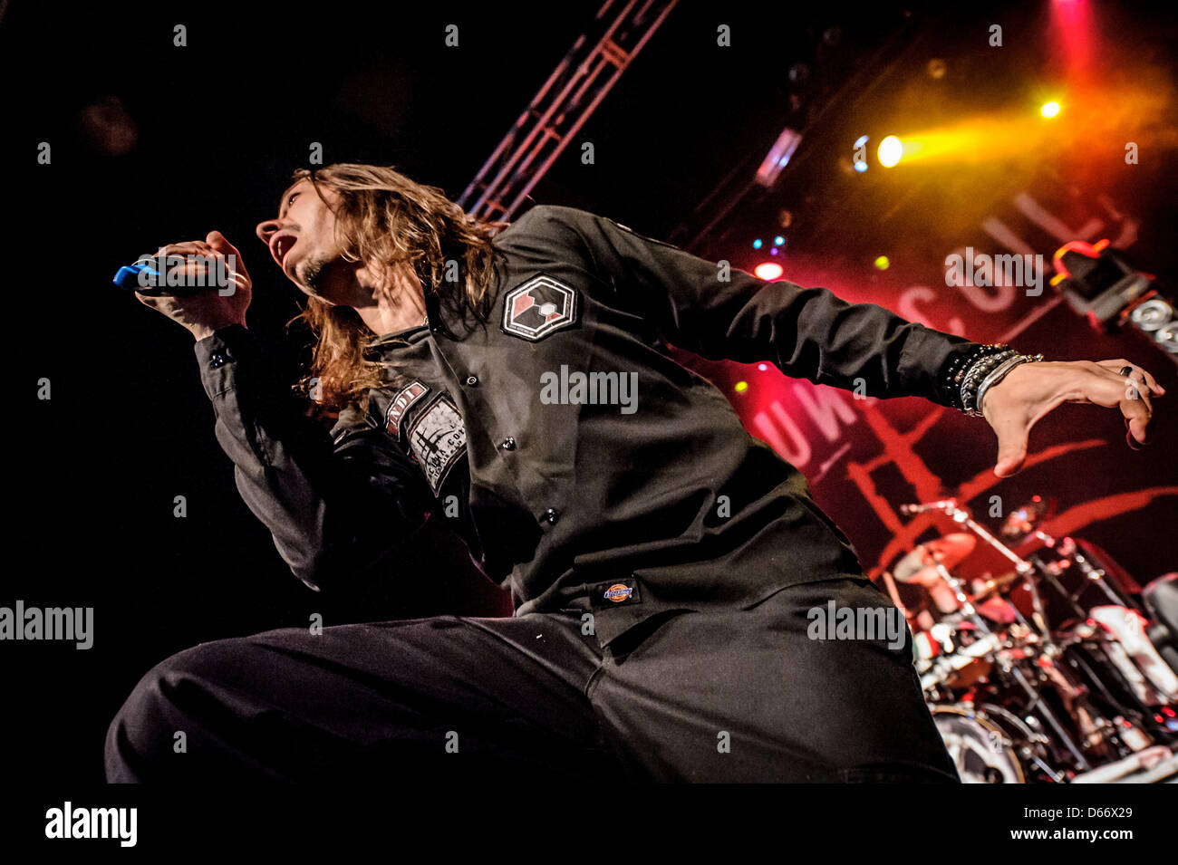 Lacuna coil on stage hi-res stock photography and images - Alamy