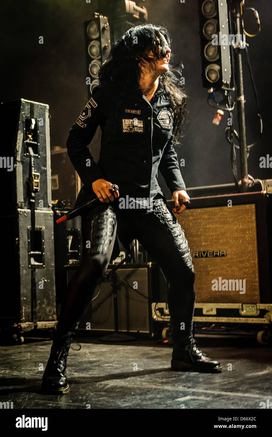 Lacuna coil and cristina scabbia hi-res stock photography and images ...