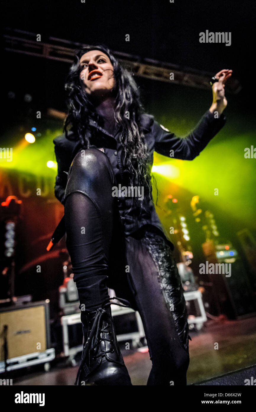 Lacuna coil on stage hi-res stock photography and images - Alamy