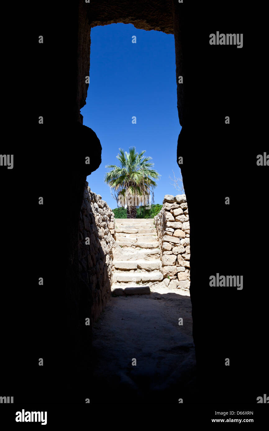 Cyprus, Europe - Tombs of the Kings, Paphos - Tomb 7 Stock Photo - Alamy