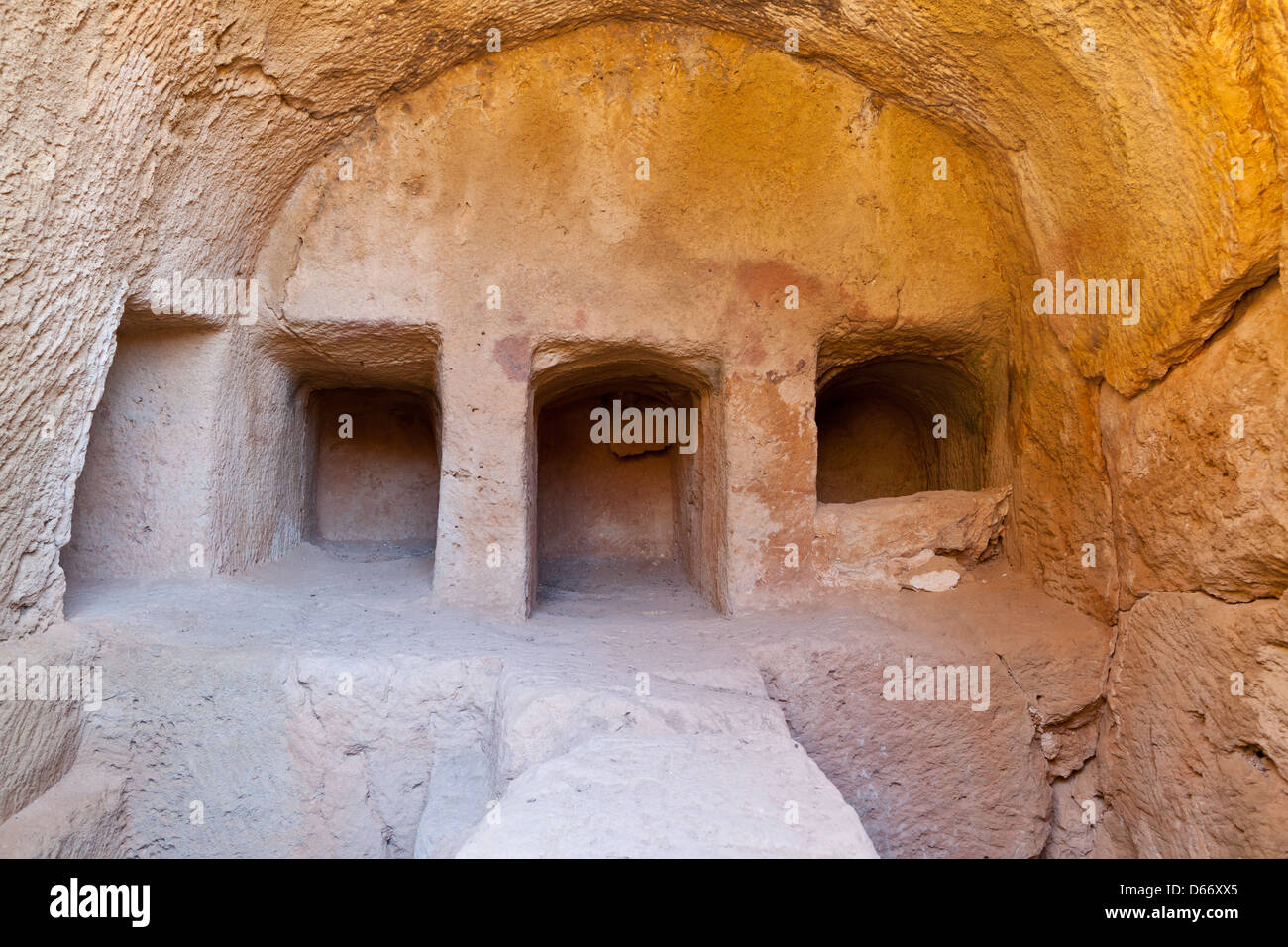 Cyprus, Europe - Tombs of the Kings, Paphos - Tomb 1 Stock Photo - Alamy