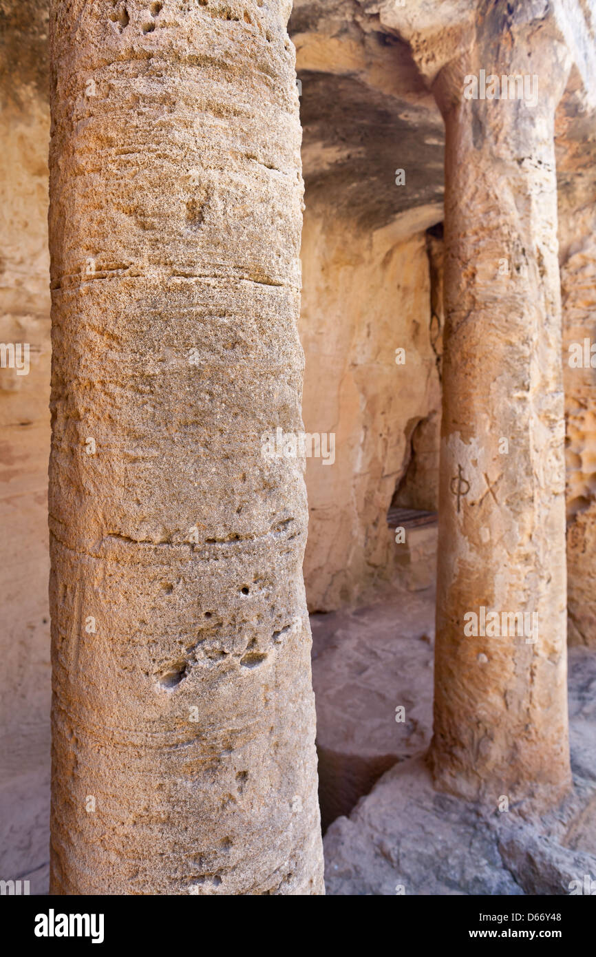 Tombs kings paphos cyprus interior hi-res stock photography and images ...