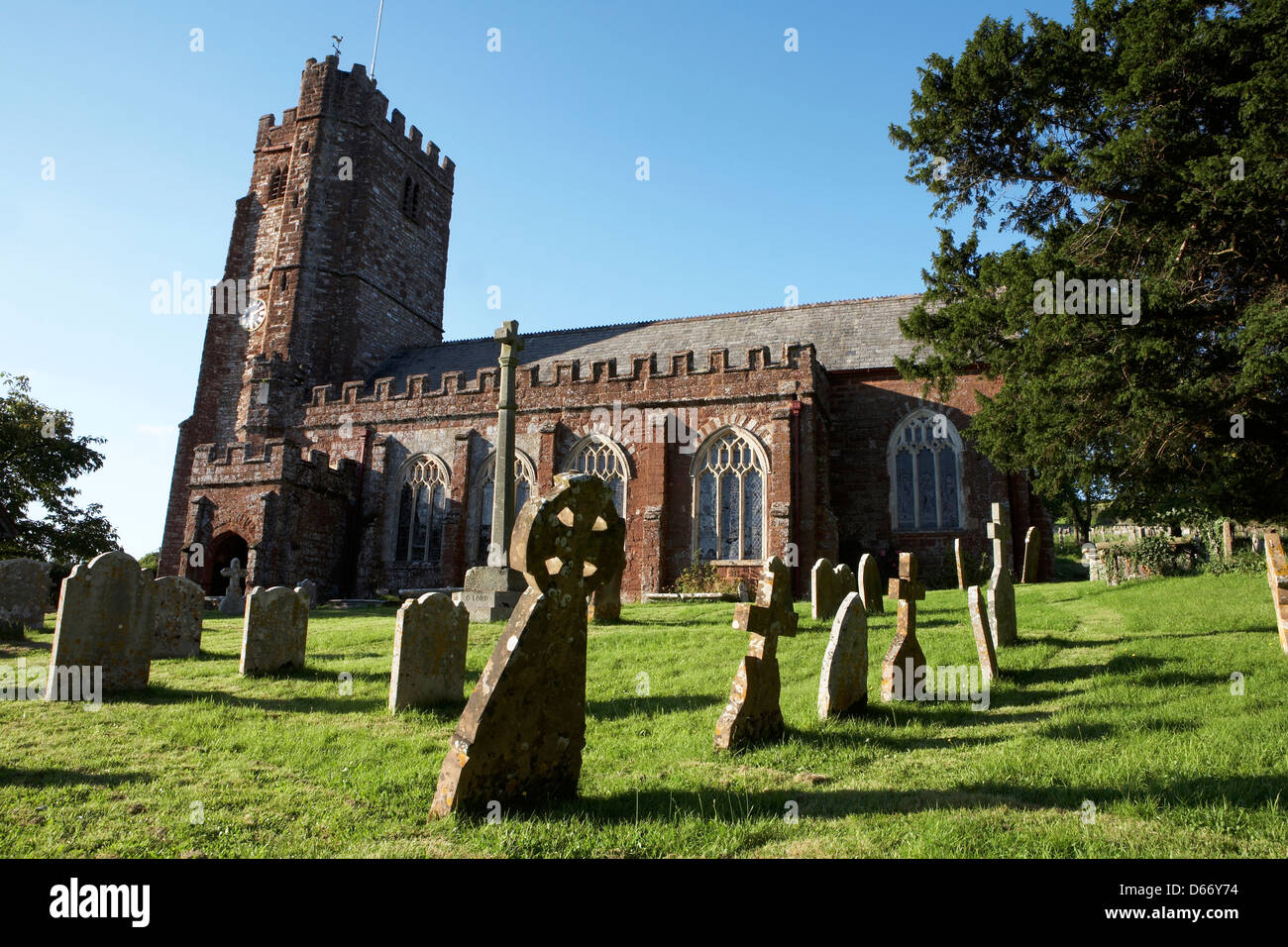 A Church and Churchyard Stock Photo - Alamy
