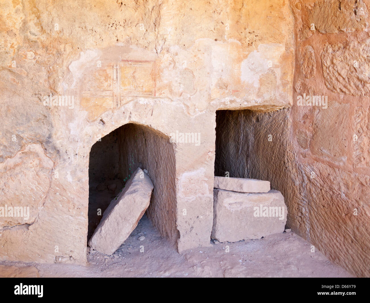 Cyprus, Europe - Tombs of the Kings, Paphos - Tomb 6 Stock Photo - Alamy