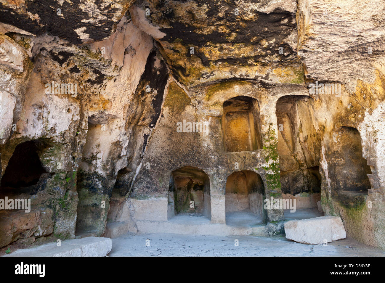 Cyprus, Europe - Tombs of the Kings, Paphos - Tomb 8 Stock Photo - Alamy