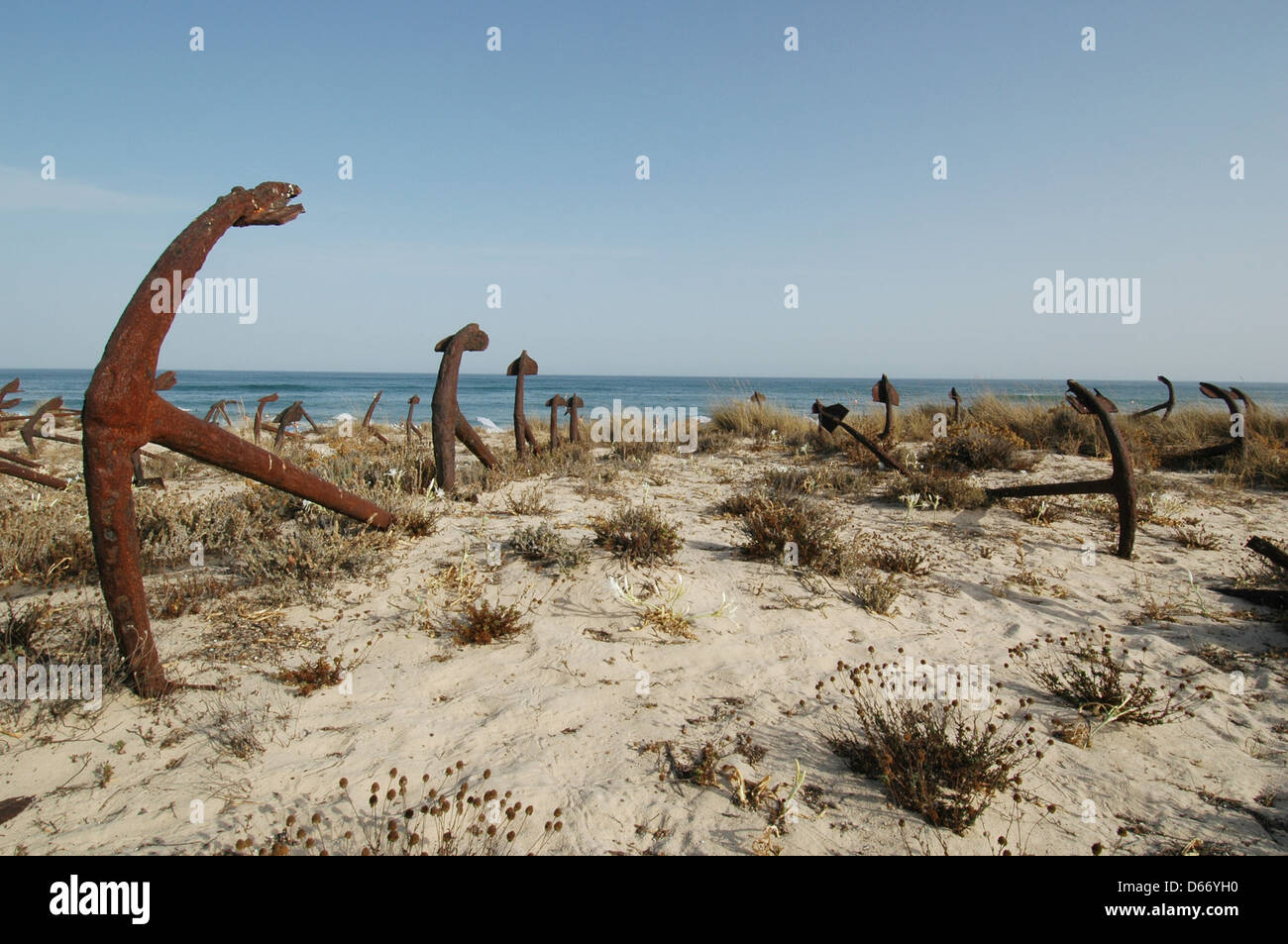 Anchor graveyard tavira hi-res stock photography and images - Alamy