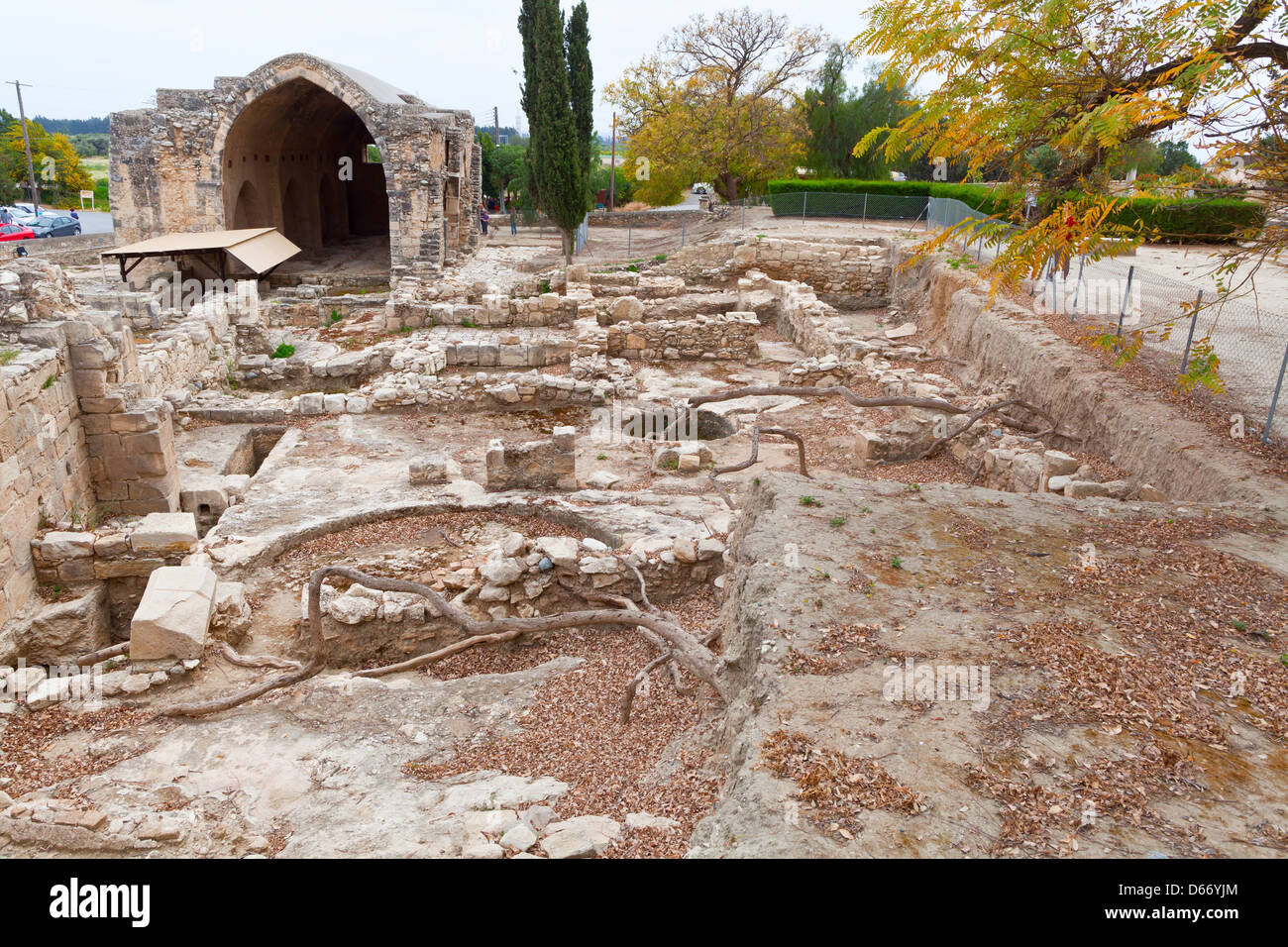 Cyprus, Europe - Historical sugar mill at Kolossi castle near Limassol ...