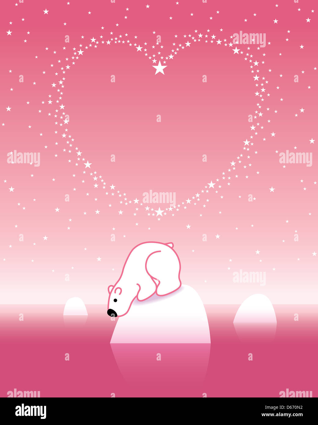 Polar bear on melting iceberg hi-res stock photography and images - Alamy