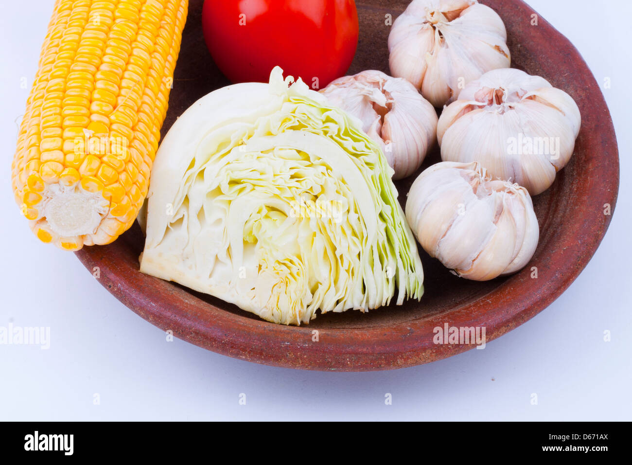 various vegetarian food with isolation background Stock Photo - Alamy