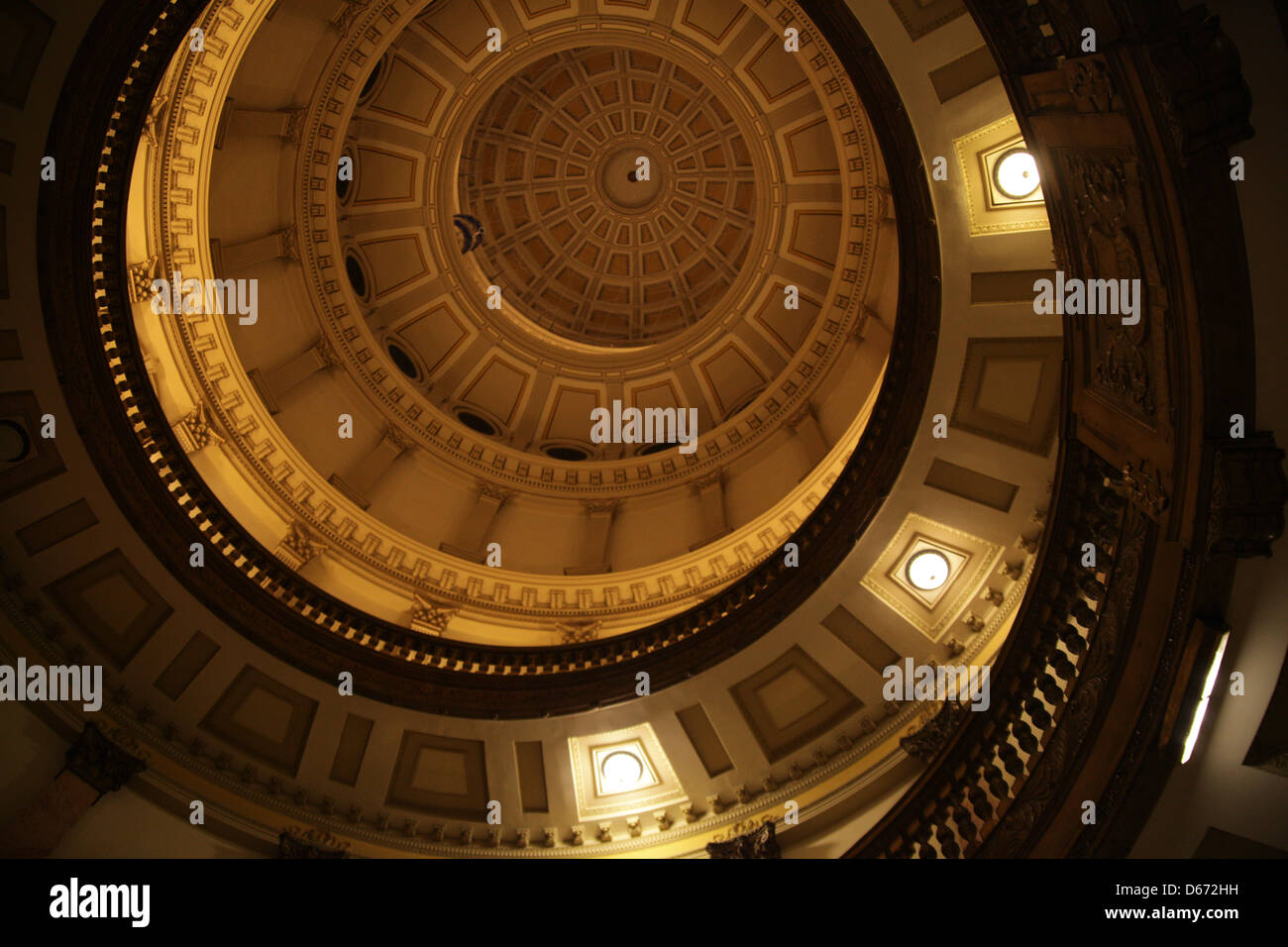 Interior dome of State Capitol Building Stock Photo - Alamy