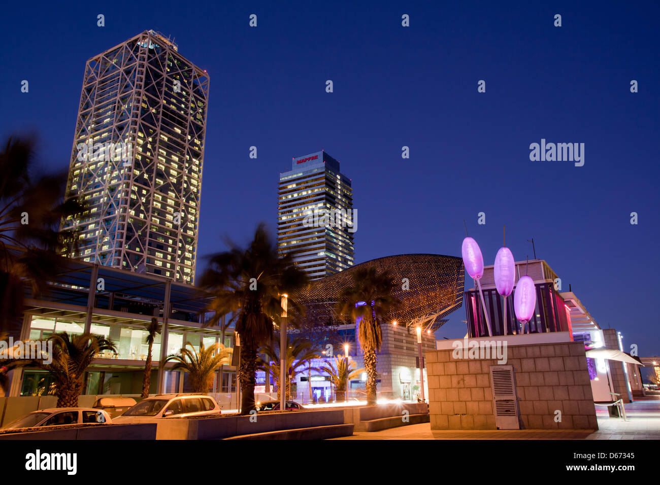 Torre mapfre in barcelona hi-res stock photography and images - Alamy