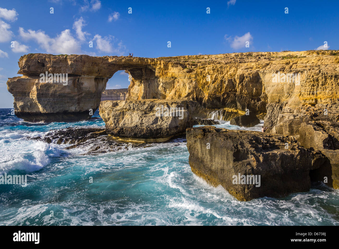 The Azure Window in Gozo Stock Photo - Alamy