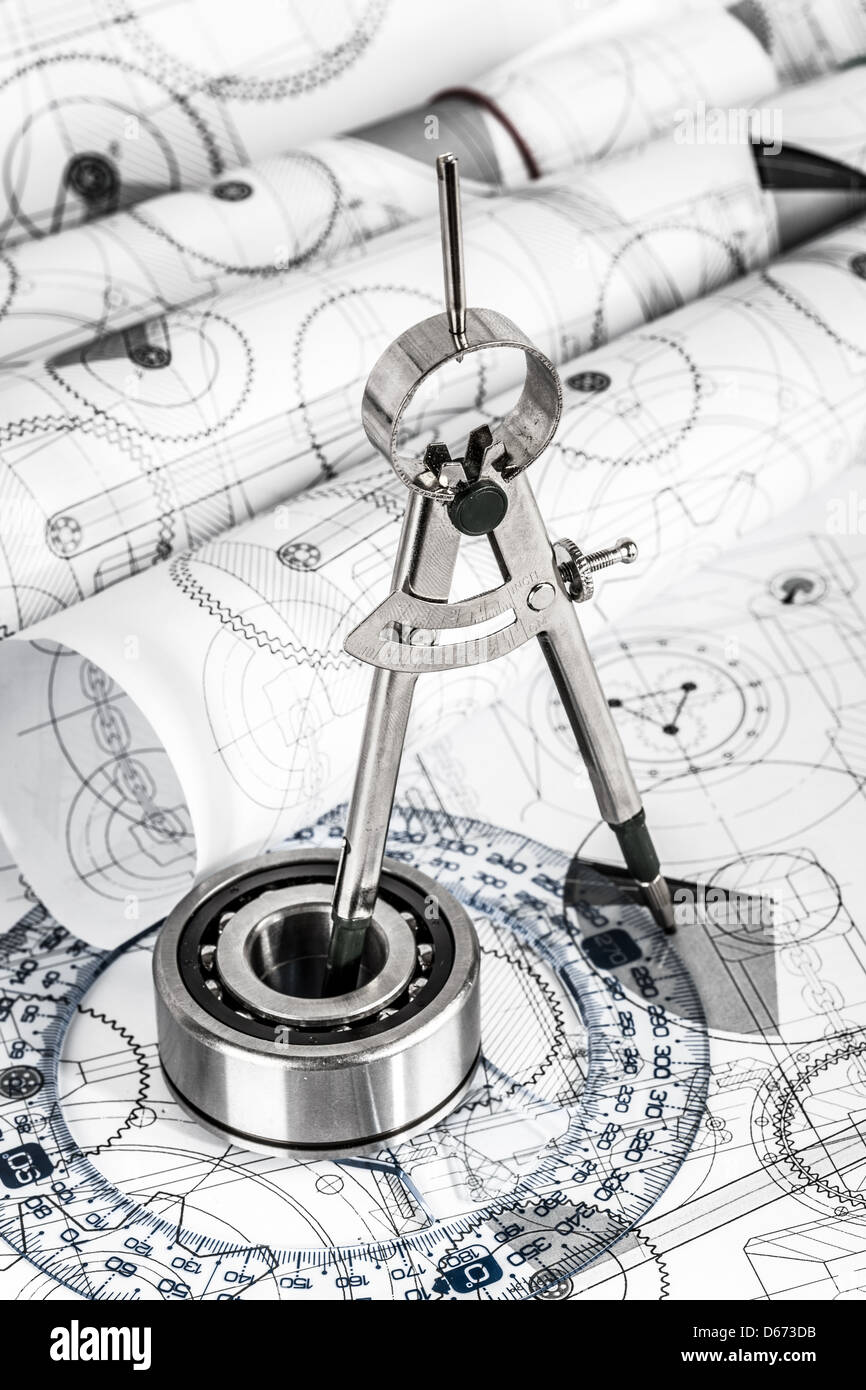 Technical drawings hi-res stock photography and images - Alamy