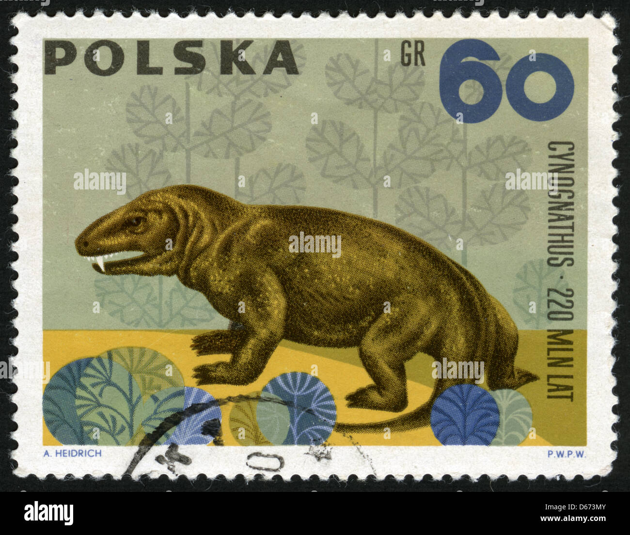 Dinosaur dinosaurs postage stamp hi-res stock photography and images ...