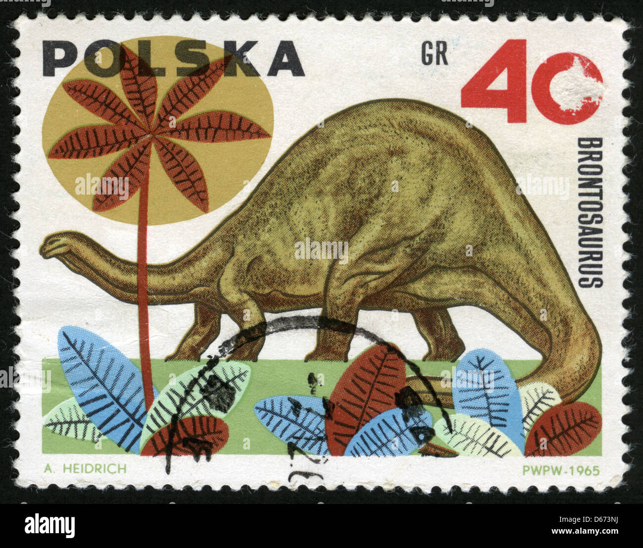 Dinosaur Dinosaurs Postage Stamp Stock Photos & Dinosaur Dinosaurs ...