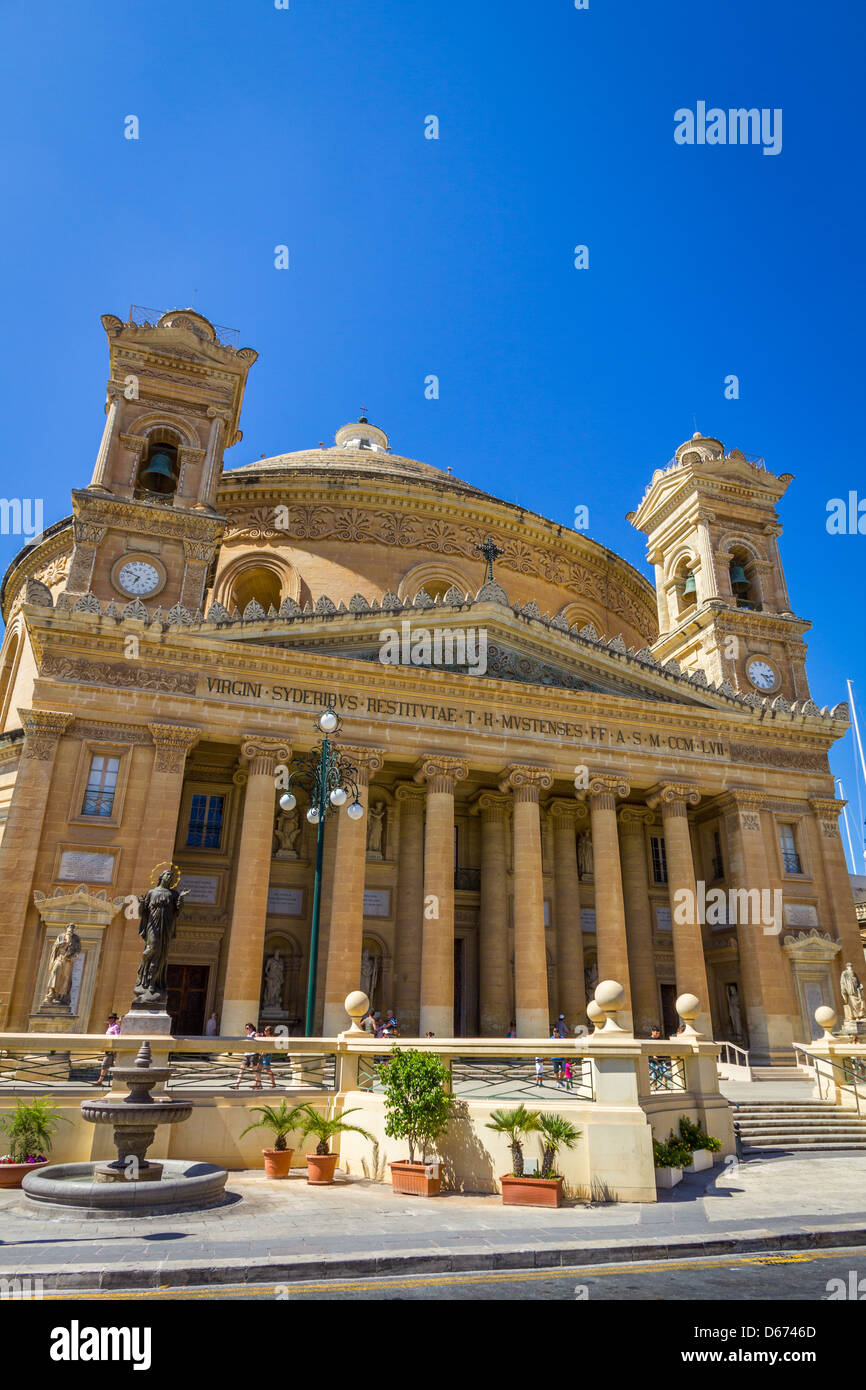 Rotunda of Mosta - Church of the Assumption of Our Lady Stock Photo - Alamy