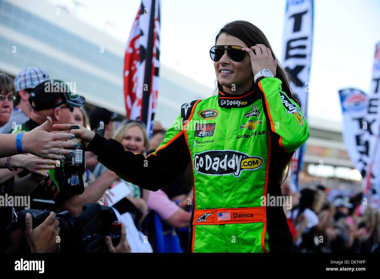 Fort Worth, Texas, USA - April 13, 2013. Fort Worth, Texas, USA. DANICA ...
