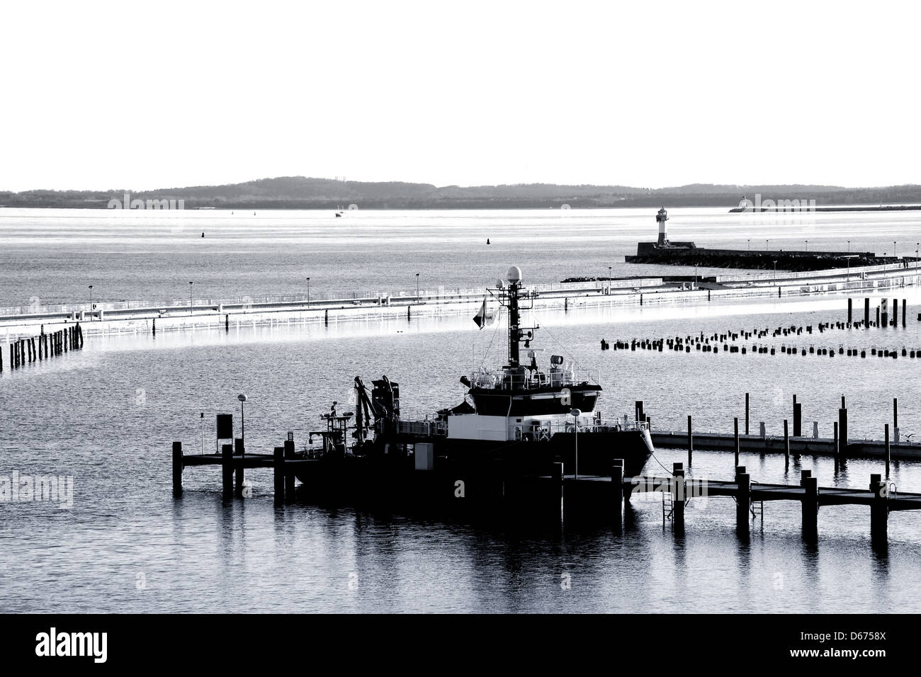 Harbor of Sassnitz Stock Photo - Alamy