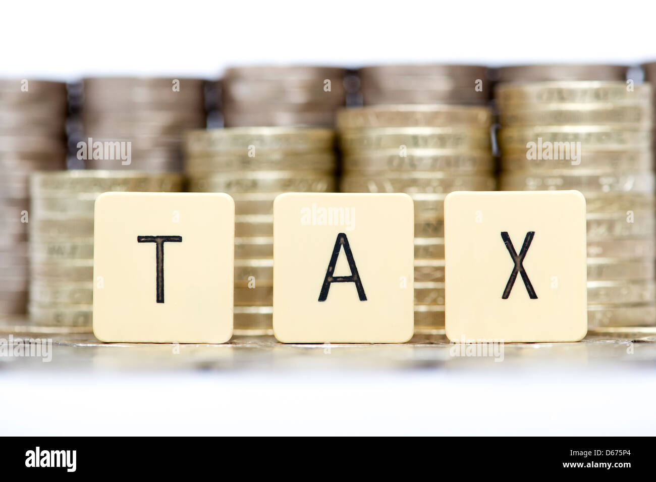 English tax hi-res stock photography and images - Alamy