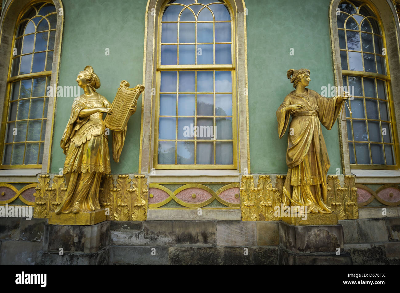 Chinese tea house in Sanssouci Park. Potsdam, Germany Stock Photo - Alamy