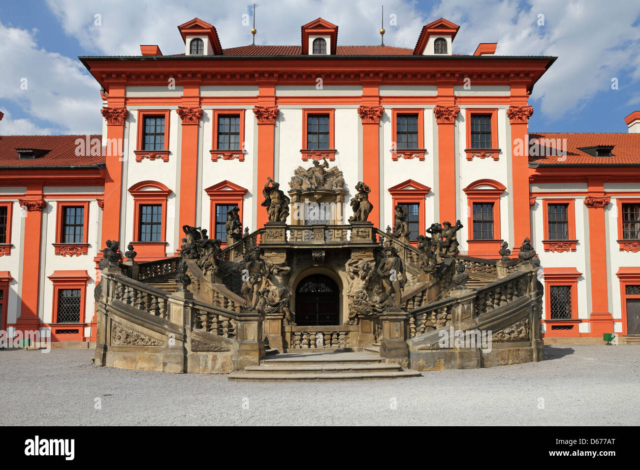 The Troja Chateau Prague Czech Republic Stock Photo - Alamy