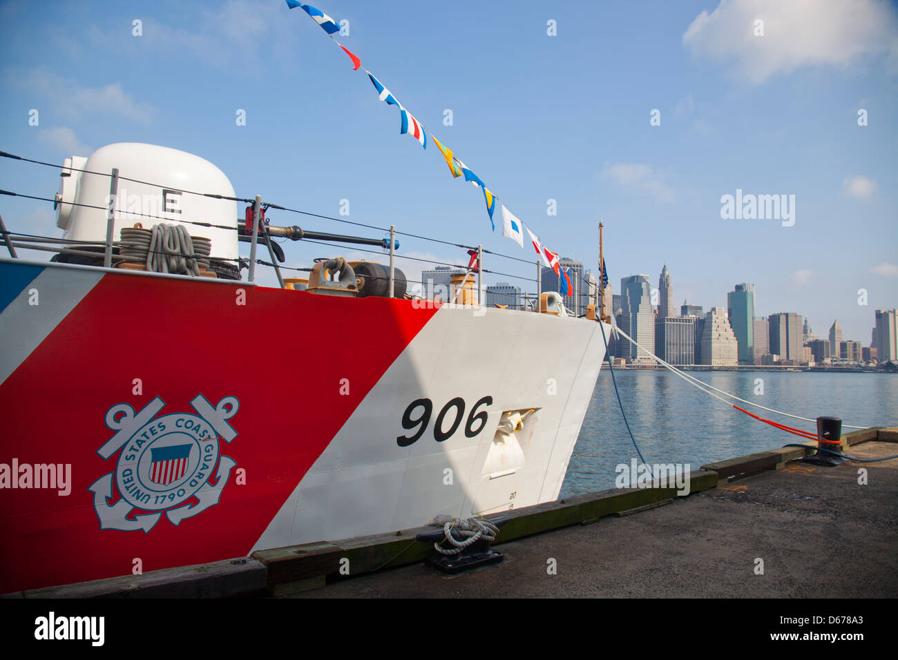 Fleet week ship in Brooklyn NY Stock Photo - Alamy