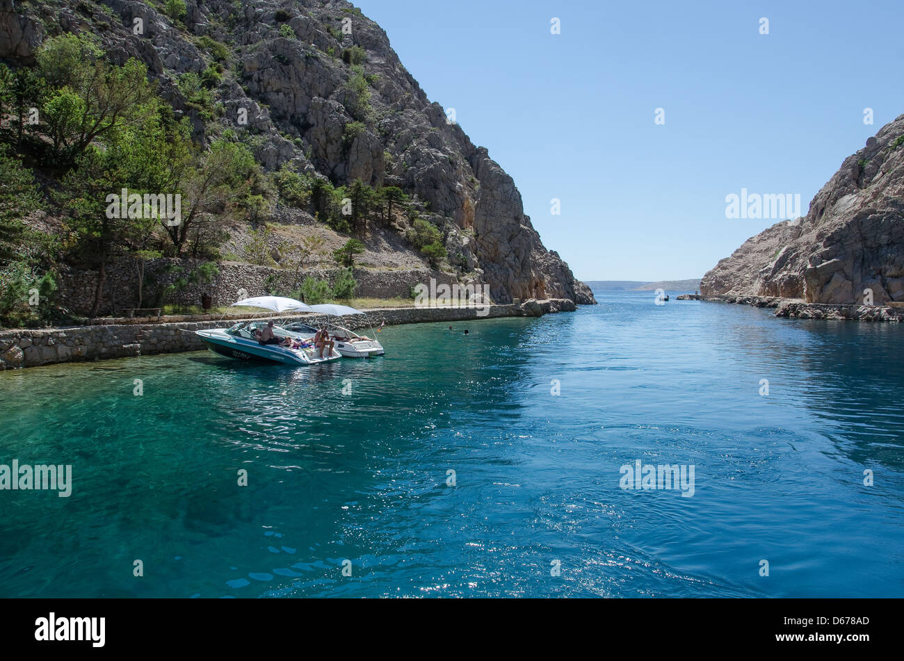 Zavratnica gorge Croatia Stock Photo - Alamy