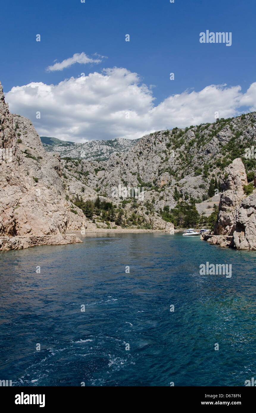 Zavratnica gorge Croatia Stock Photo - Alamy