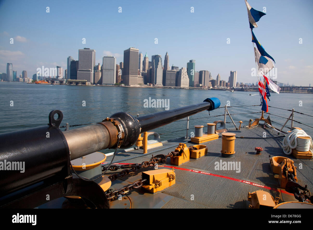 Fleet week ship in Brooklyn NY Stock Photo - Alamy