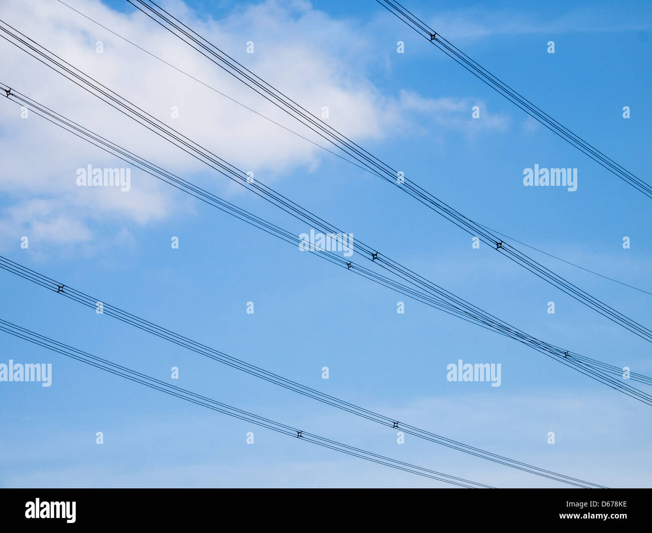 High voltage wires hi-res stock photography and images - Alamy