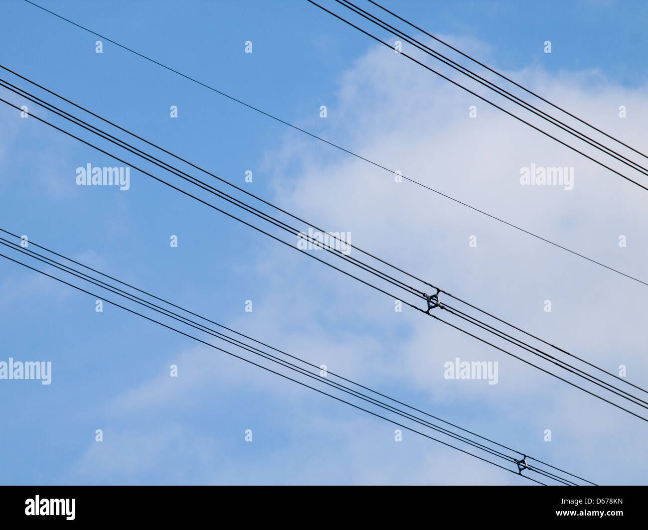 High voltage wires hi-res stock photography and images - Alamy