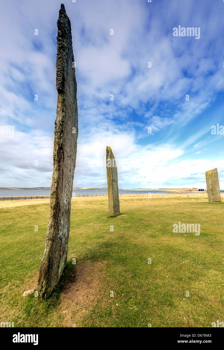 Orkney standing stones hi-res stock photography and images - Alamy