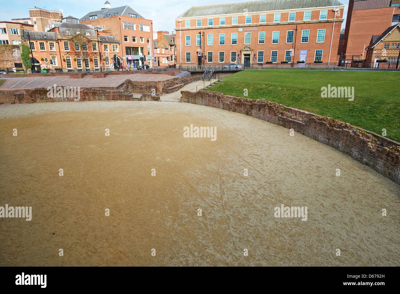 Chester roman amphitheatre hi-res stock photography and images - Alamy
