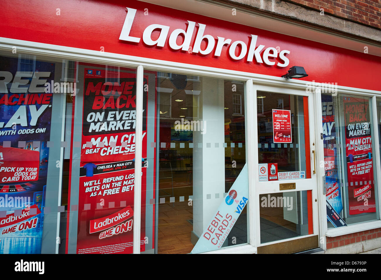 Betting shop window hi-res stock photography and images - Alamy