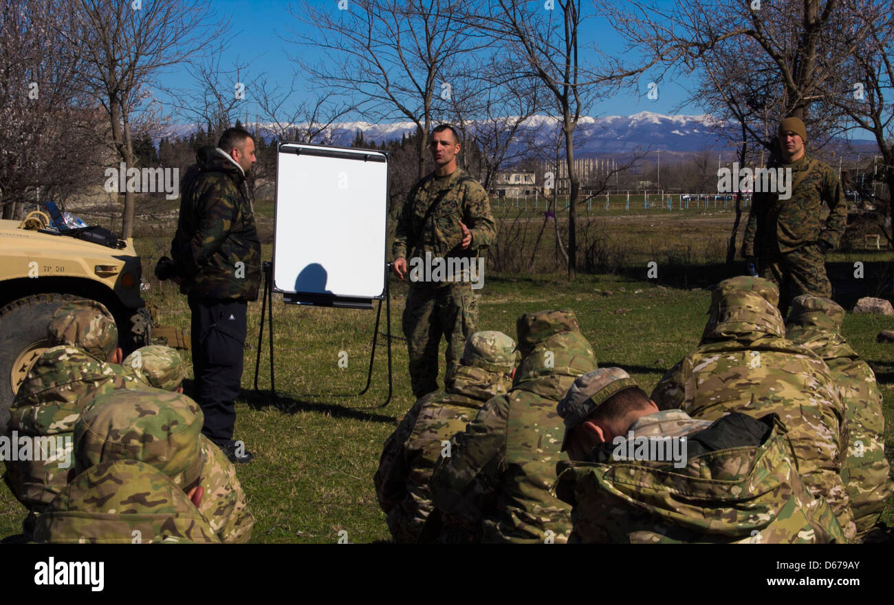 The PME (Professional Military Education) class discusses obstacles ...