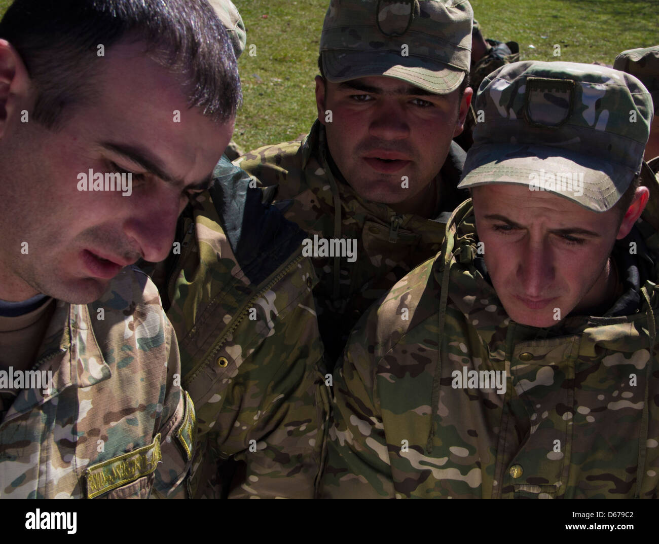 A training session focused on obstacles and tactics designed to stop ...